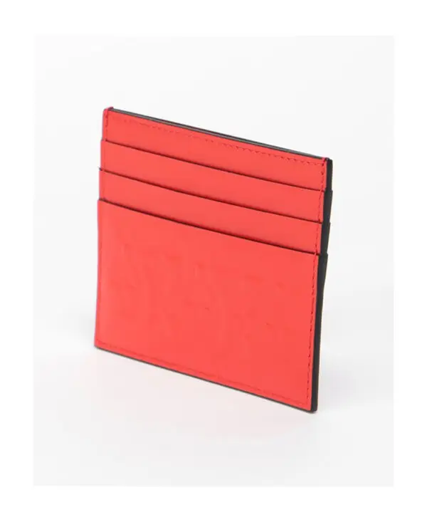 FERRAGAMO Logo-embossed Leather Cardholder
