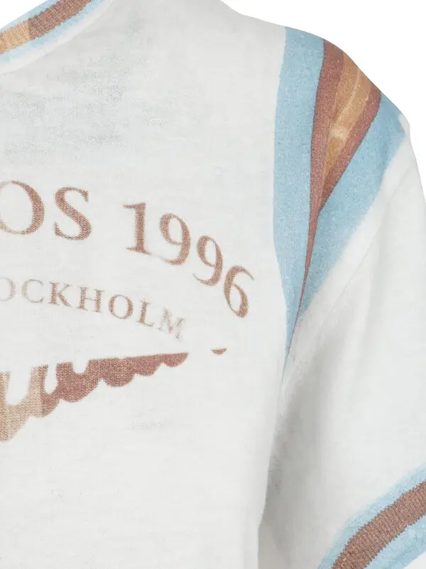 Acne Studios Logo Printed Crewneck T-shirt - No