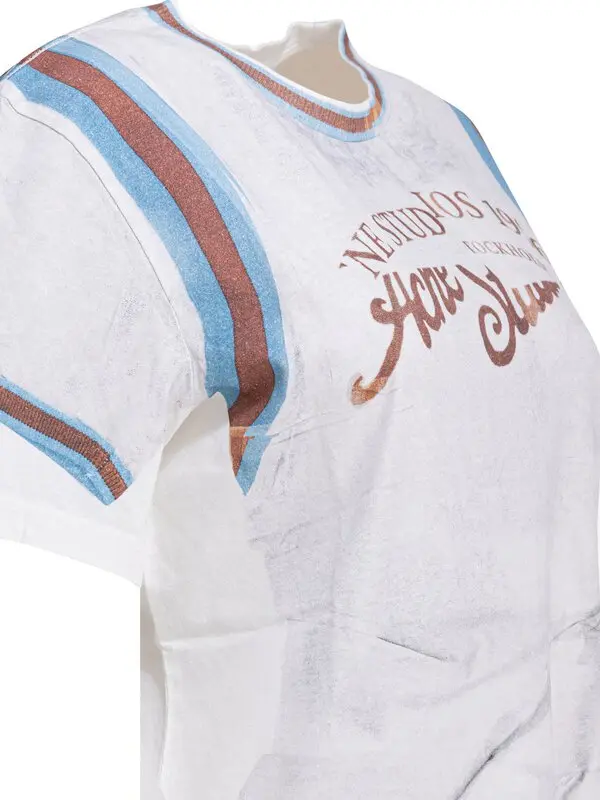 Acne Studios Logo Printed Crewneck T-shirt - No