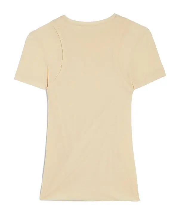 JIL SANDER Crewneck Short-sleeved T-shirt In Lightweight Cotton Crepe