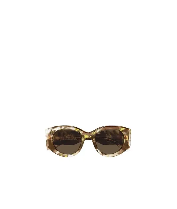 Chloé Oval Frame Sunglasses - Multicolor