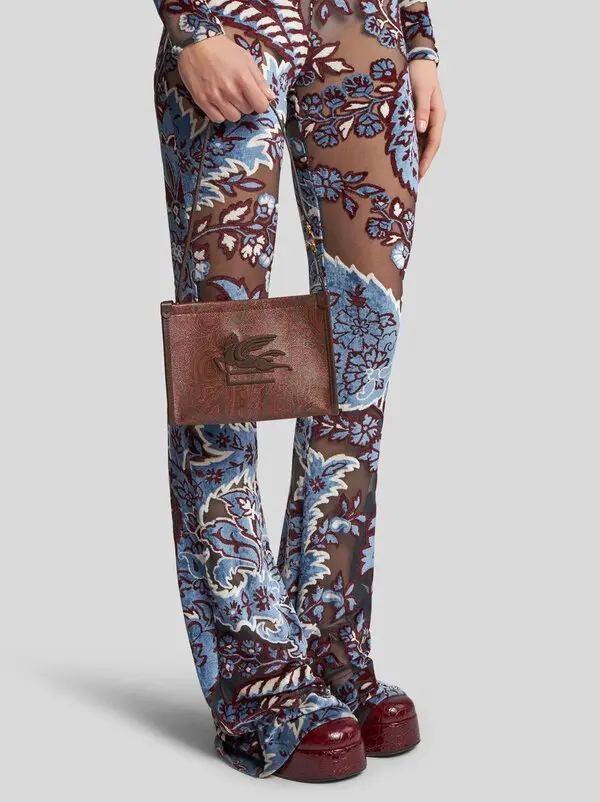 Etro Jacquard Zipped Shoulder Bag