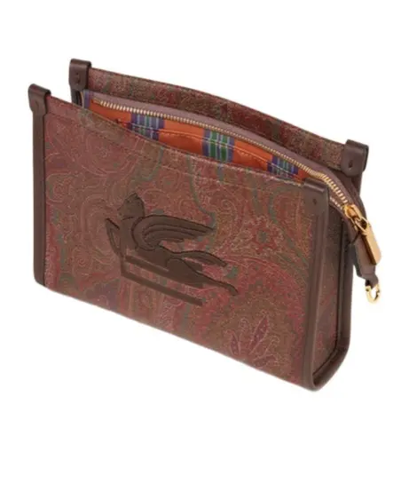 Etro Jacquard Zipped Shoulder Bag