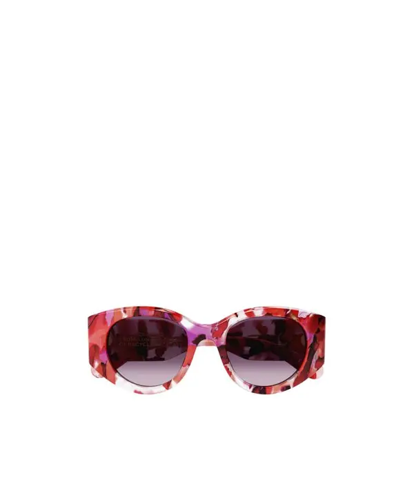 Chloé Marble-pattern Sunglasses - Pink