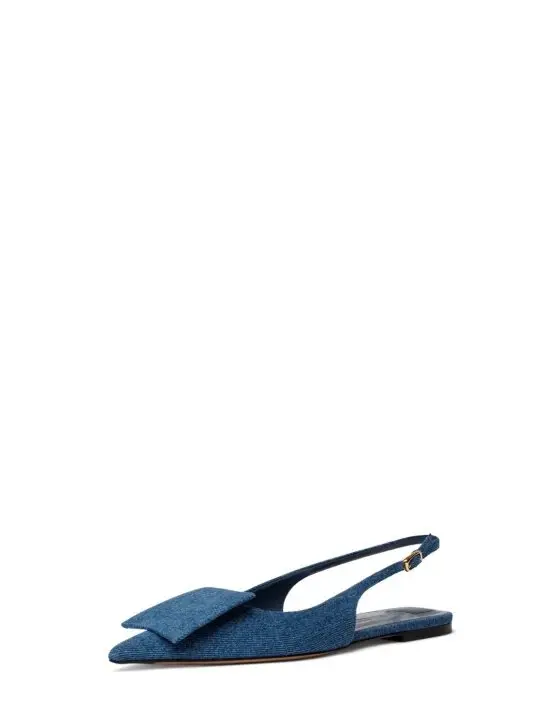 Jacquemus Buckle Slingback Flats