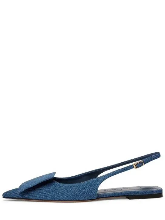 Jacquemus Buckle Slingback Flats