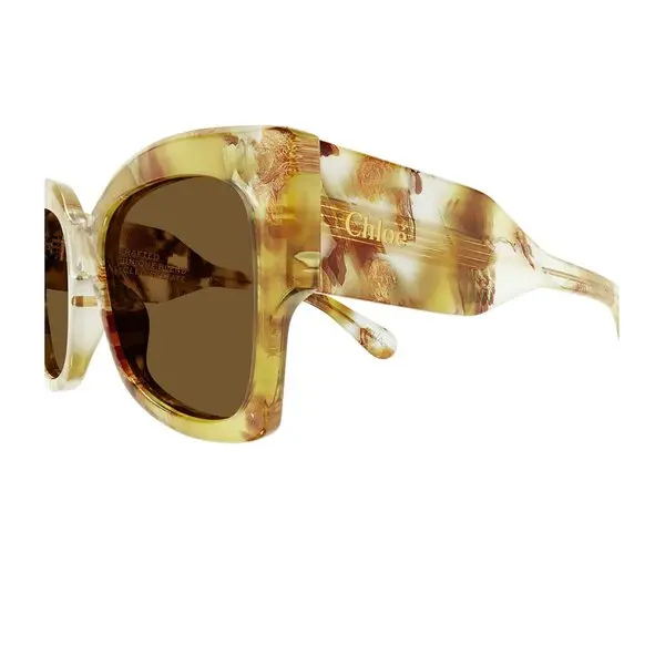 Chloé Oversized Frame Sunglasses - Green