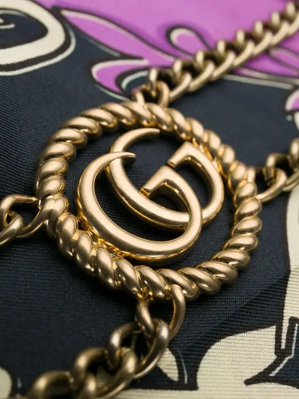 Gucci Gg Rhombus Ramage Shirt Dress