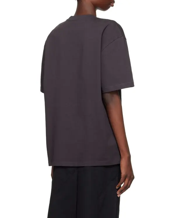 GANNI Logo Detail T-shirt