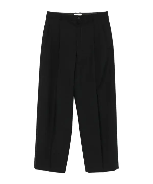 THE ROW Thom Pleated Wide Leg Trousers