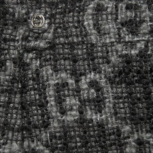 Gucci Gg Tweed Skirt
