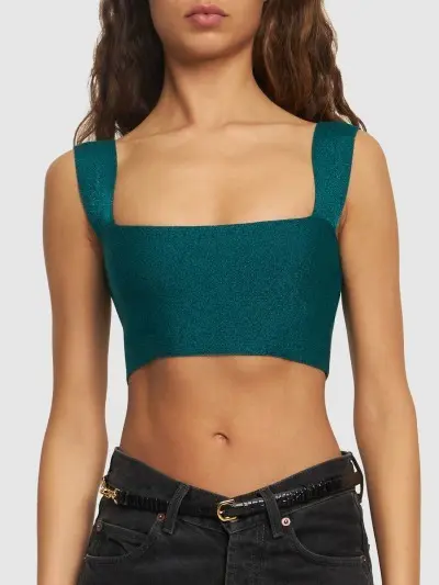 Victoria Beckham Textured Knit Vest