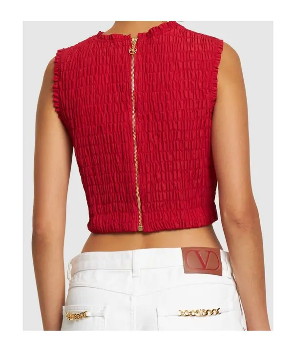PATOU Sleeveless Cropped Top