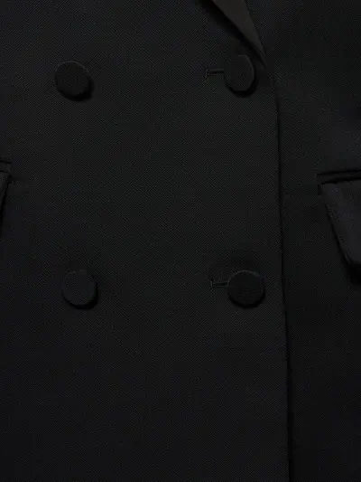 Valentino Garavani Double-breasted Suit Jacket With Notched Lapel
