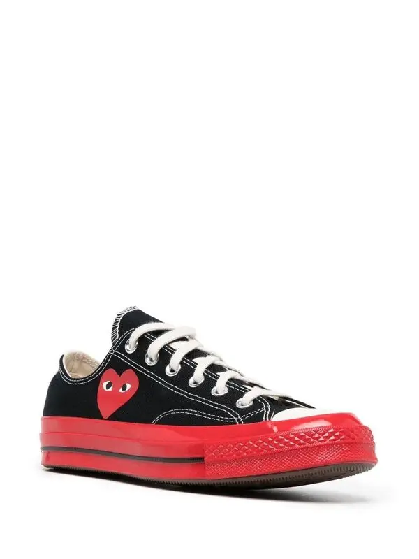 Comme Des Garçons X Converse Chuck 70 Low Top Sneakers