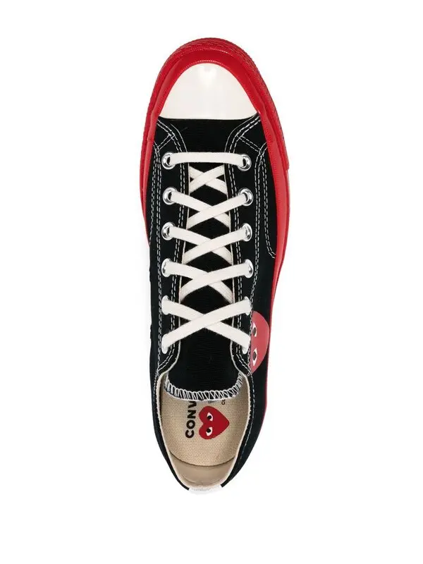 Comme Des Garçons X Converse Chuck 70 Low Top Sneakers