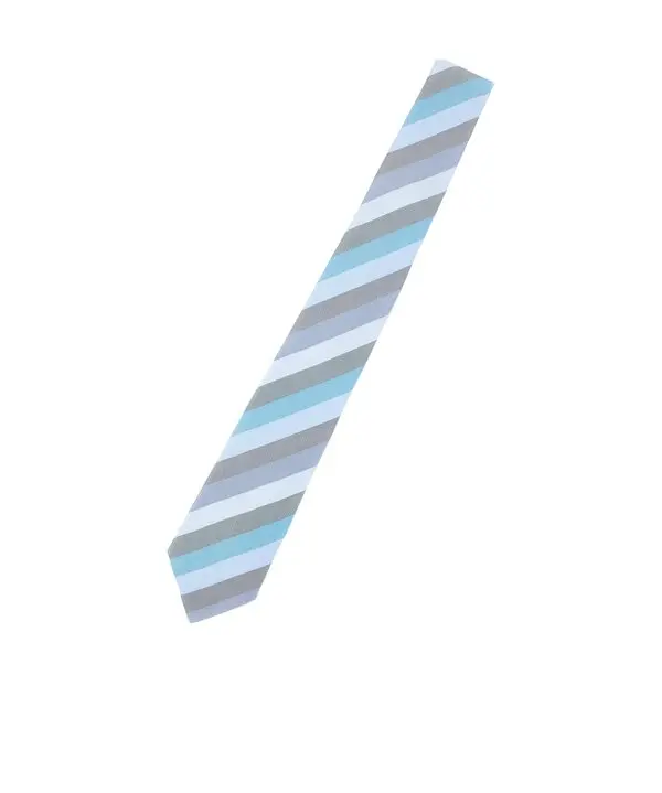 Paul Smith Striped Tie - Blue