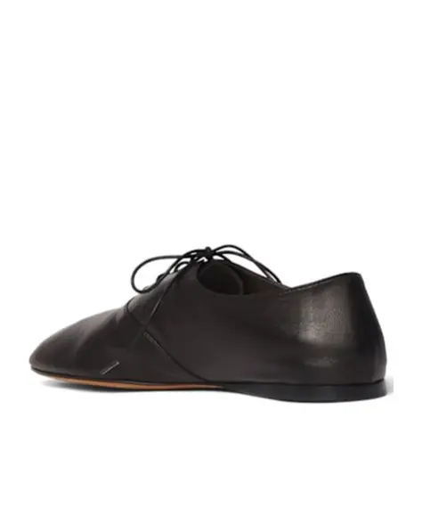 THE ROW Awar Leather Lace-up Shoes