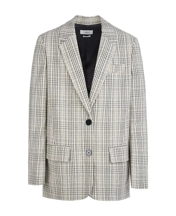 Isabel Marant Étoile Checked Wool Blazer