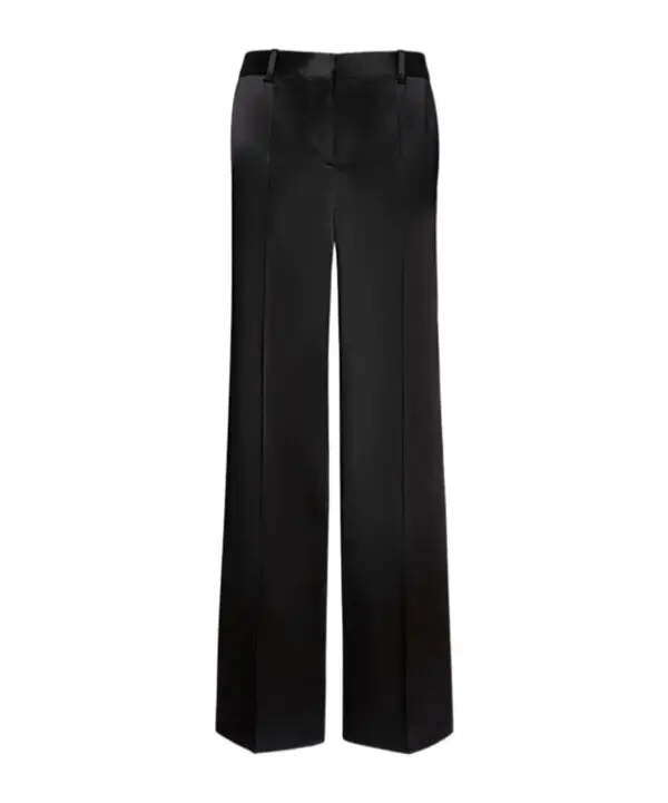 THE ROW Mid-waist Bell Bottoms - Black