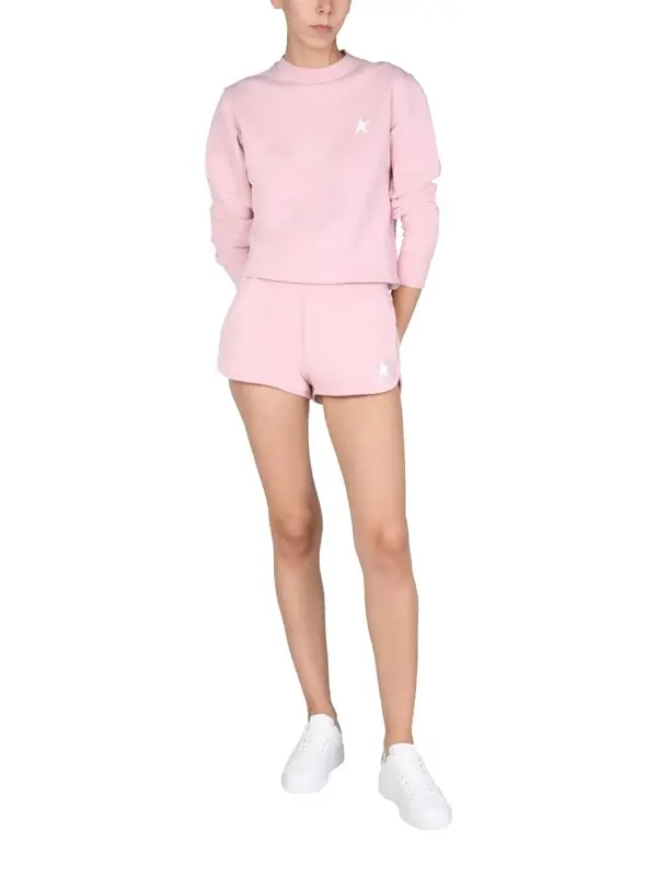 GOLDEN GOOSE Pattern Printed Sports Shorts