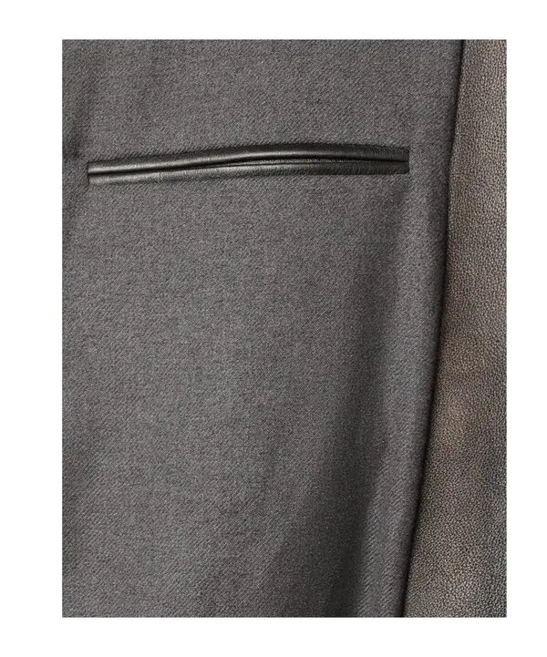 THE ROW Long-sleeved Leather Bomber Jacket