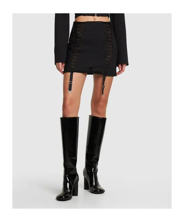 DION LEE Zippered Skirt