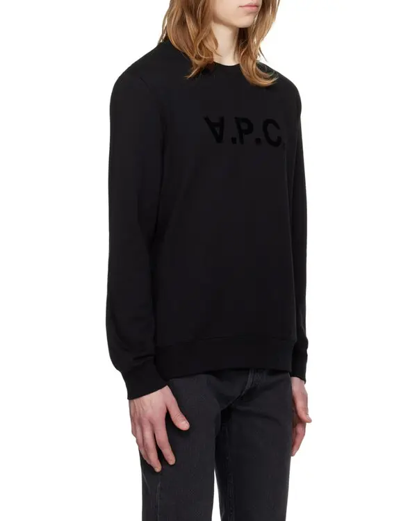 A.p.c. Logo Print Crewneck Sweatshirt