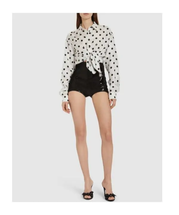 Dolce & Gabbana High-rise Sequined Shorts