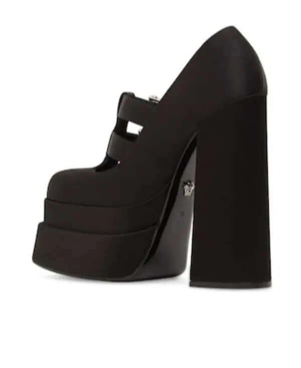 Versace Platform Mary Jane High Heels