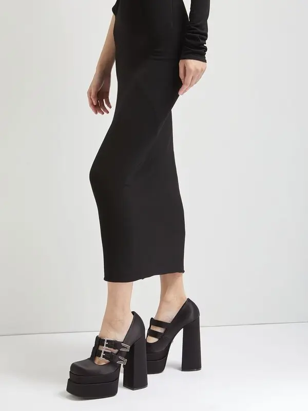 Versace Platform Mary Jane High Heels