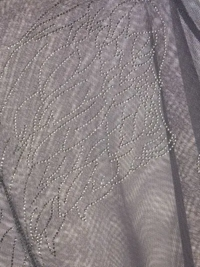 Blumarine Ruffled Sheer T-shirt