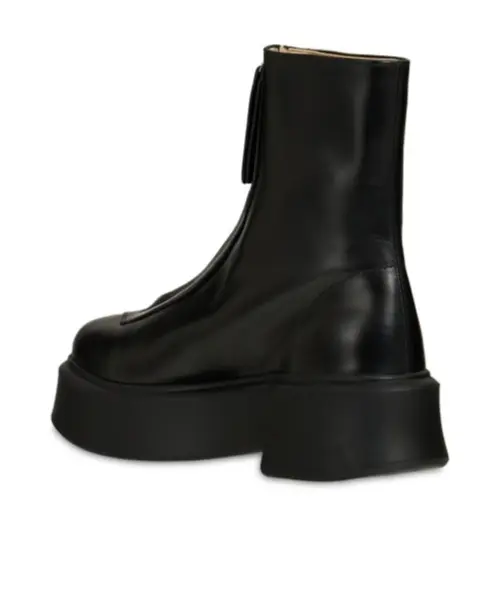 THE ROW Round Toe Zip Up Boots