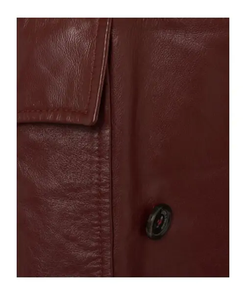 Giuseppe Di Morabito Double-breasted Leather Trench Coat