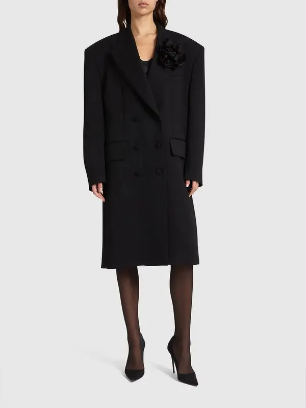 Dolce & Gabbana Tailored Coat With Embellishment