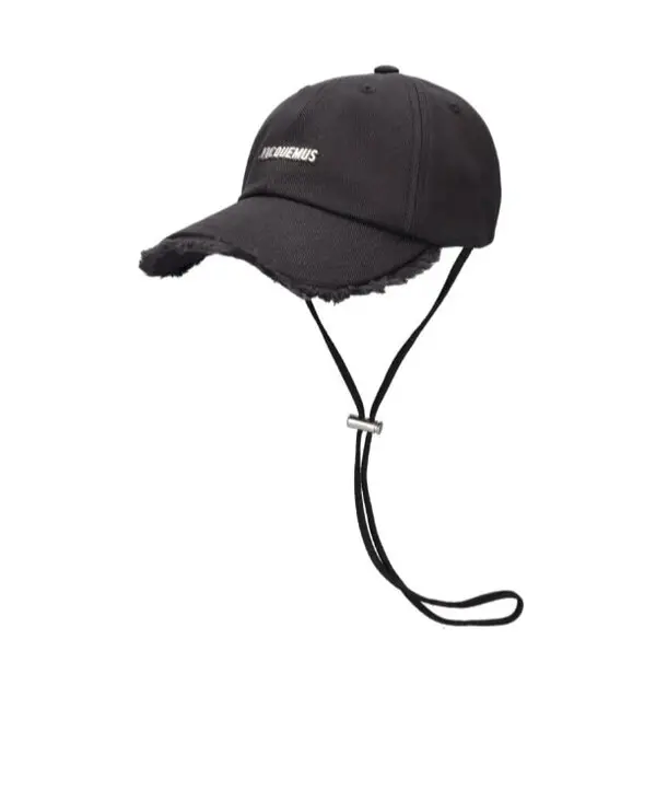 Jacquemus Baseball Cap With Distressed Details