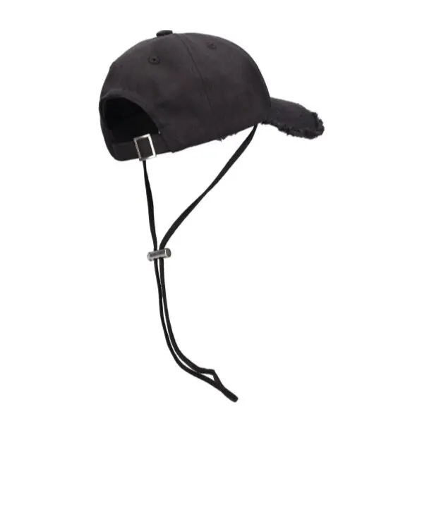 Jacquemus Baseball Cap With Distressed Details