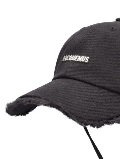 Jacquemus Baseball Cap With Distressed Details