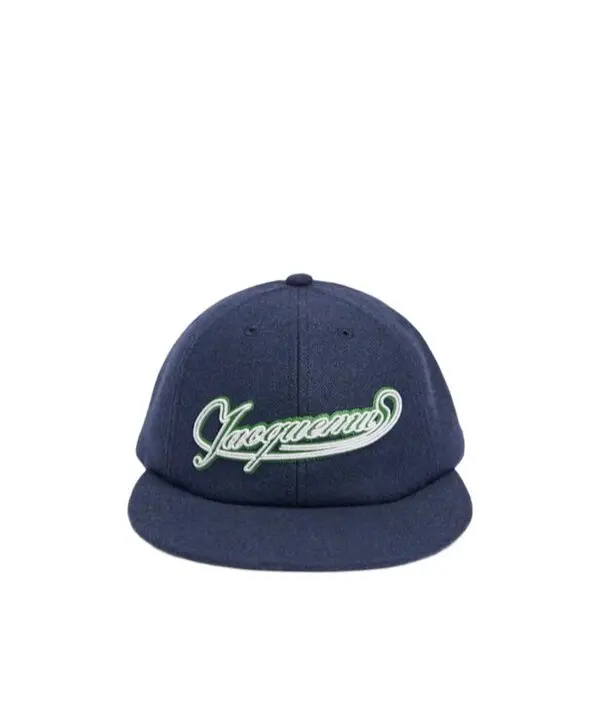 Jacquemus Logo Cap - Navy Blue