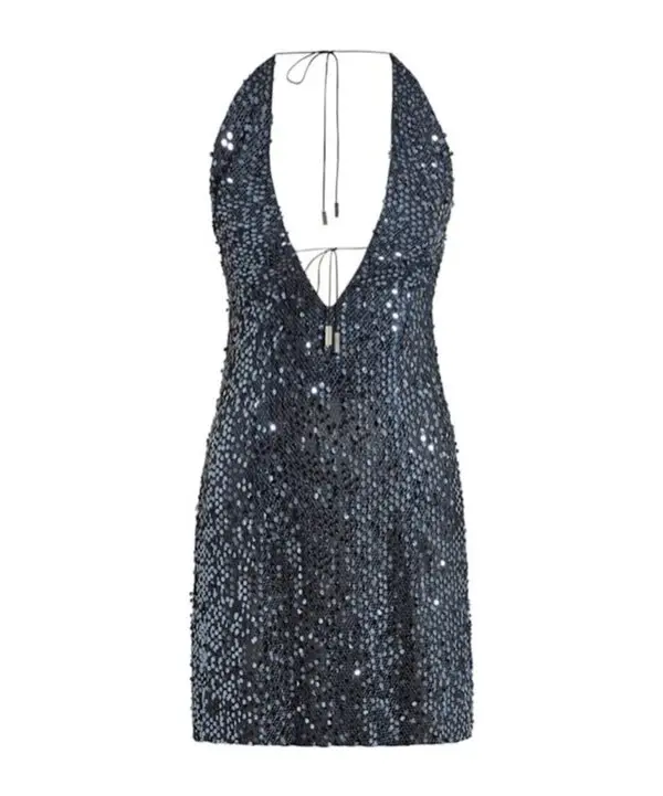 16Arlington Sleeveless Sequin Mini Dress