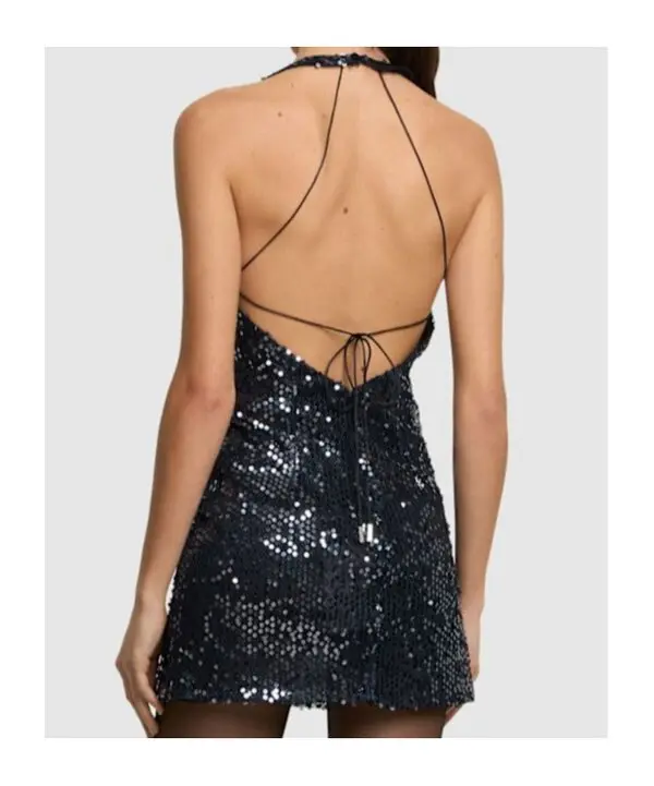 16Arlington Sleeveless Sequin Mini Dress