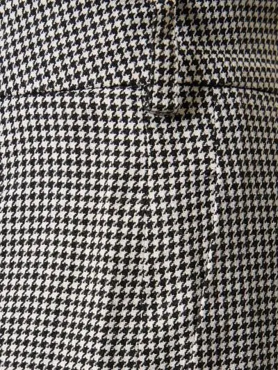 Alexandre Vauthier Houndstooth Wide-legged Trousers