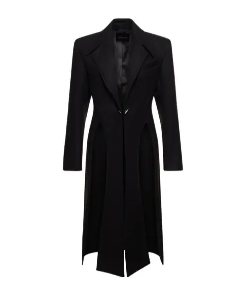 MUGLER Long-sleeved Tailored Coat