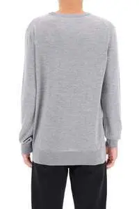 Maison Kitsuné Logo Crewneck Sweater