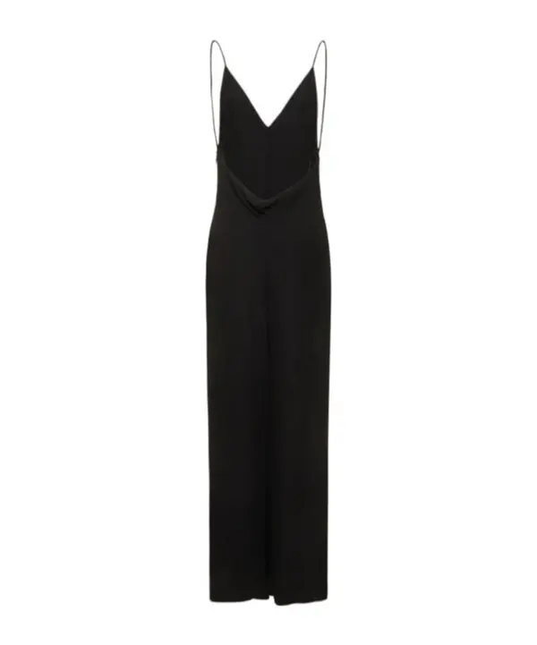 Valentino Garavani Silk Cady Couture Jumpsuit With Open Back