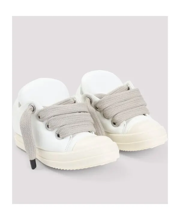 Rick Owens Jumbolace Lace-up Sneakers - White