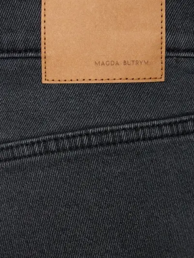 Magda Butrym Low-rise Trumpet Jeans - Black