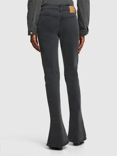 Magda Butrym Low-rise Trumpet Jeans - Black