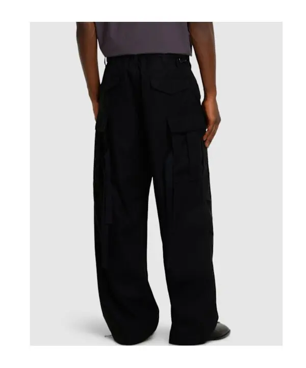Sacai Cotton Twill Belted Cargo Pants