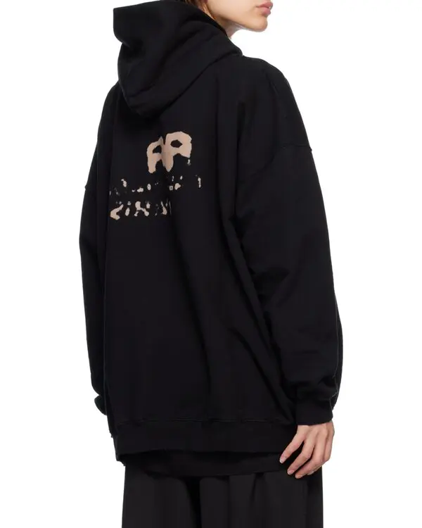 Balenciaga Bb Icon Hand-drawn Hoodie
